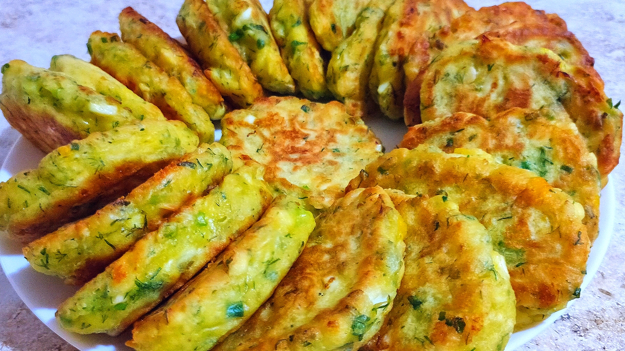 ПИРОЖКИ-ОЛАДЬИ с Луком и Яйцом ☆ Ольгины Рецепты.