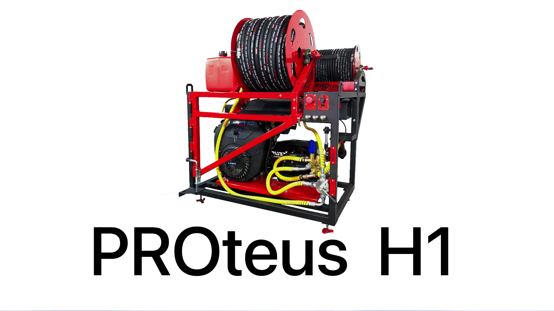 PROteus H1. Каналопромывочное оборудование на усиленной каркасной раме