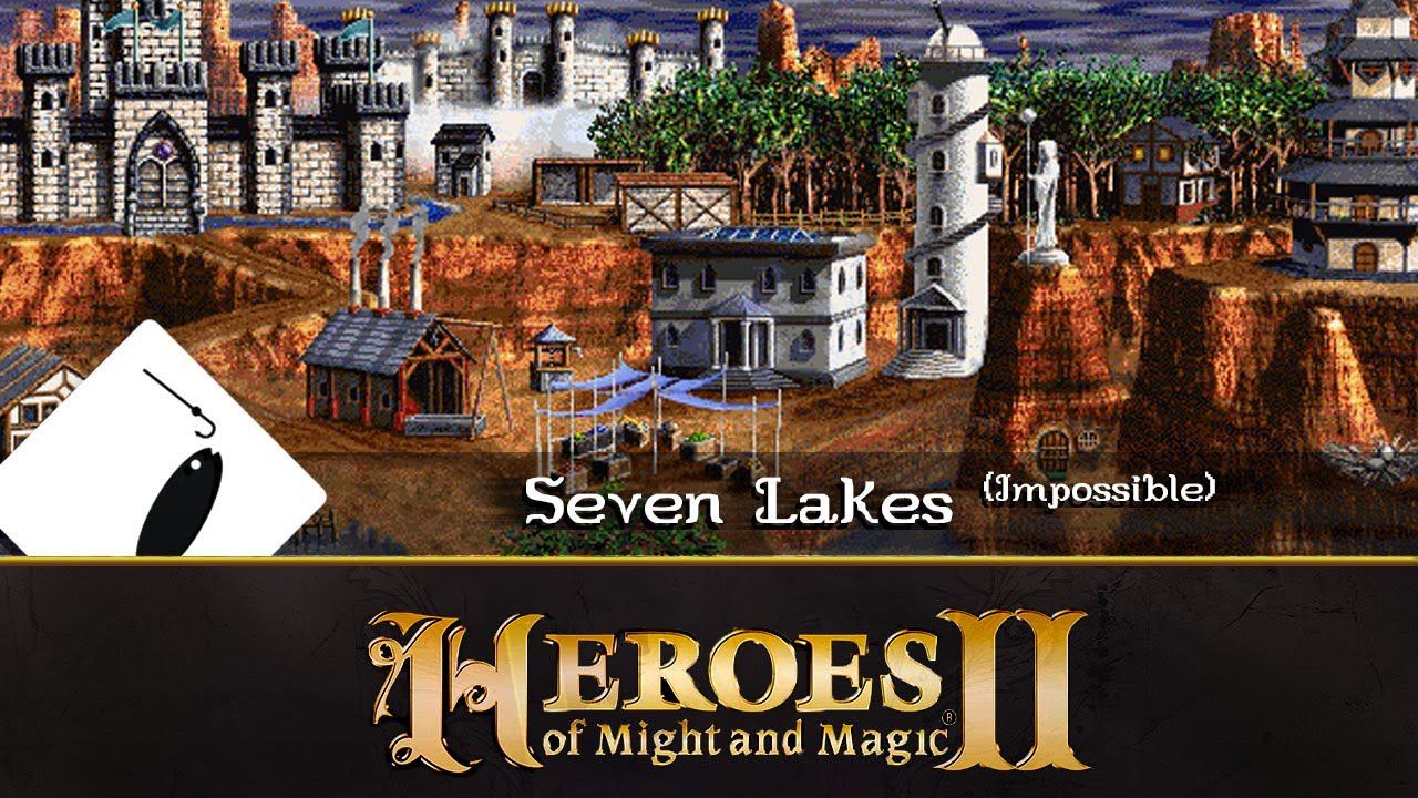 Heroes of Might and Magic II (Fheroes II remake). Одиночная игра #3. Seven Lakes