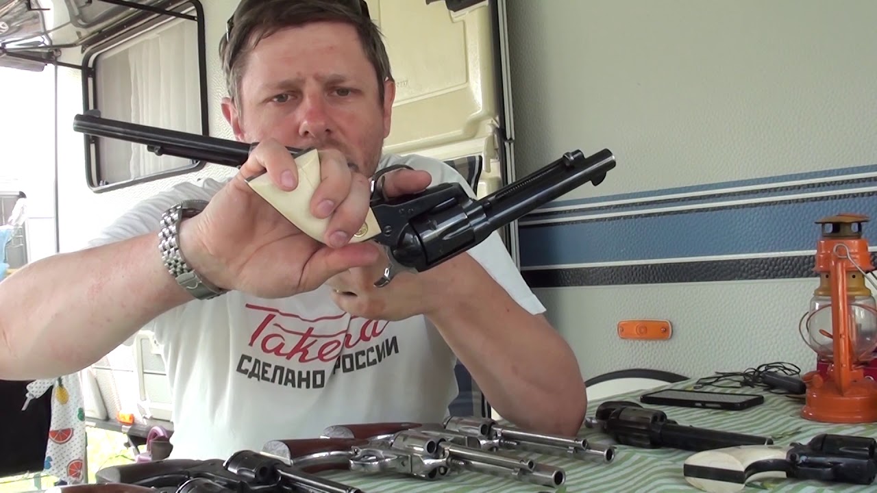 Американские single-action револьверы - Colt Peacemaker и его современные клоны. Мини обзор.