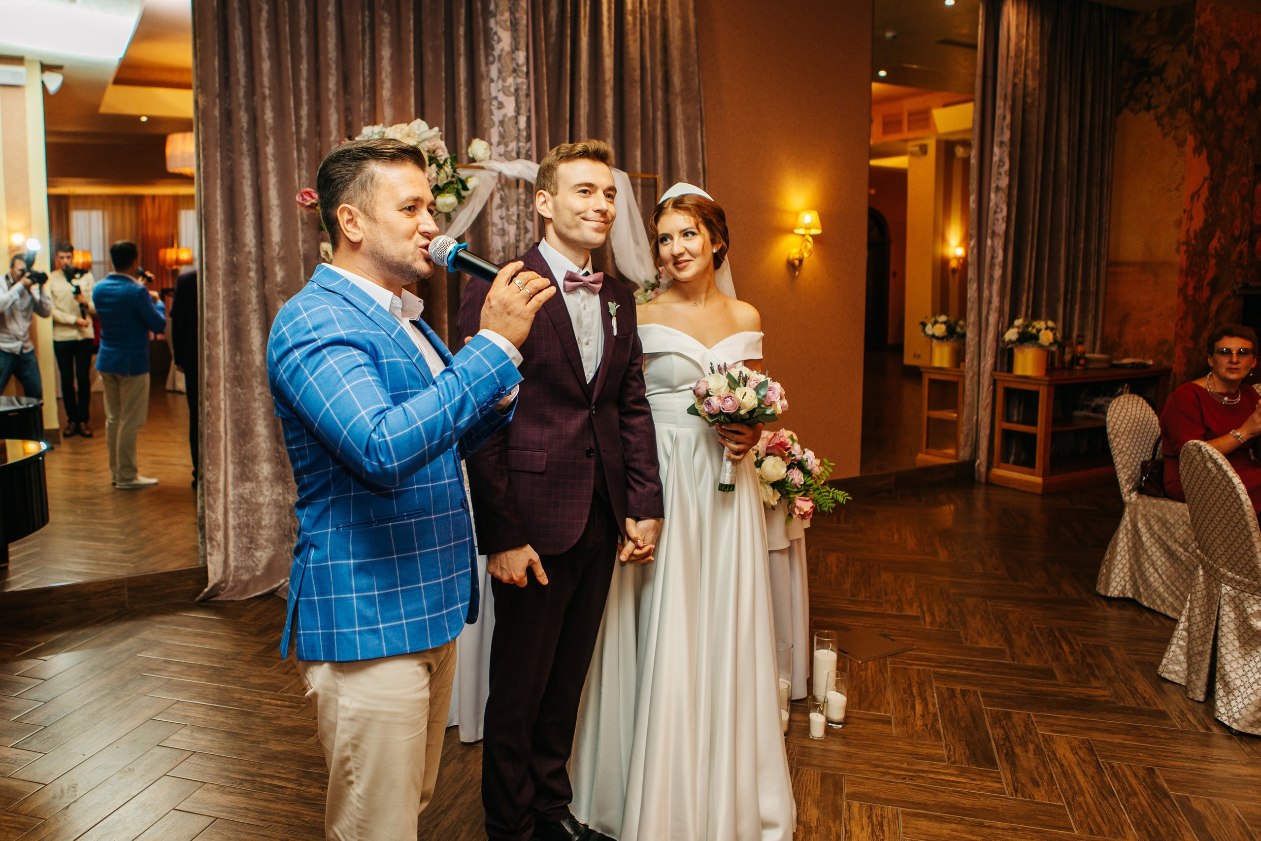 2022 - Ведущий свадьбы в Ресторане "Яхта" - Макс Лобач ( Ижевск ).