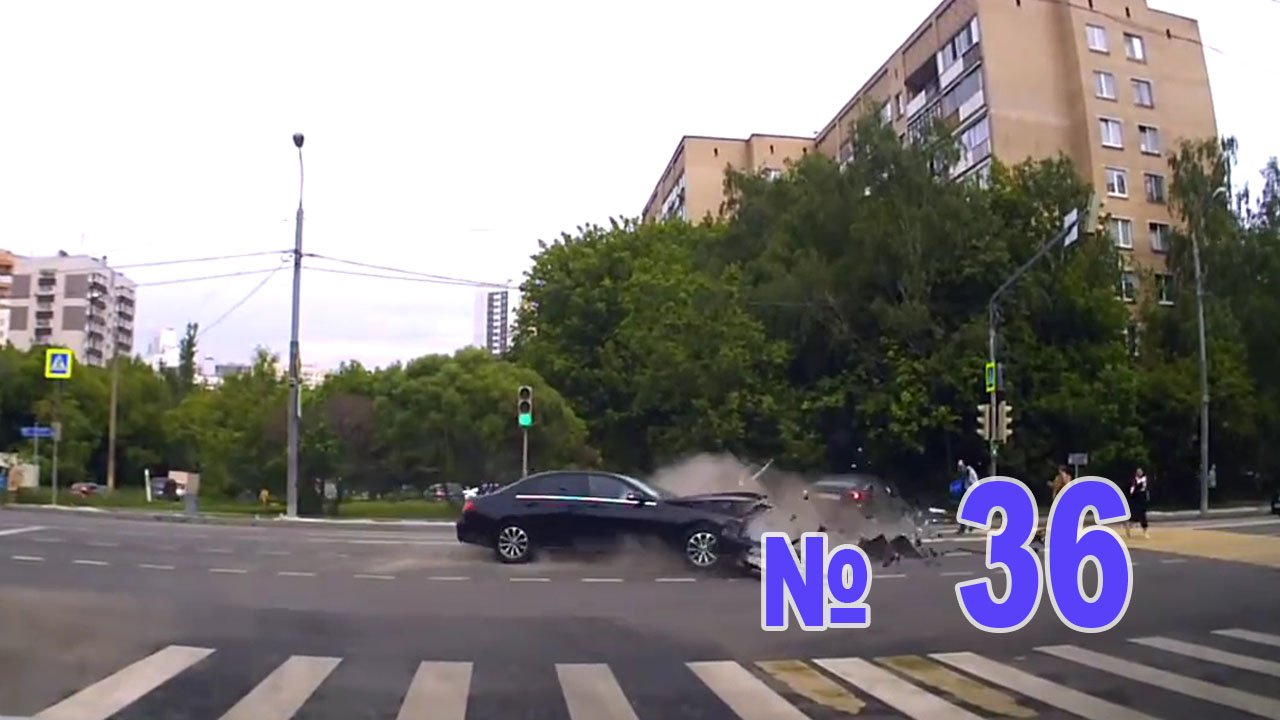 Аварии видеорегистратор новый сборник № 36 от 09.09.2021.