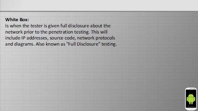 02 - Pentesting White and Black box