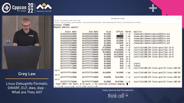 Linux Debuginfo Formats - DWARF, ELF, dwo, dwp - What are They All - Greg Law - CppCon 2022