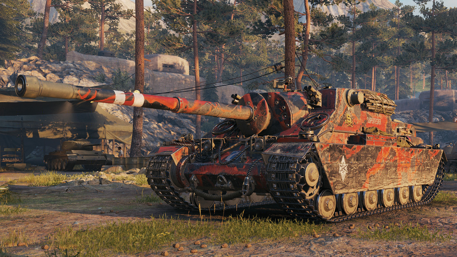 Turtle Mk. I - World of Tanks - 4K UHD - Мастер - Париж