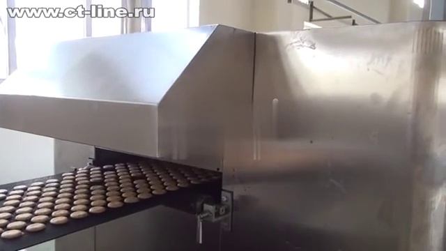 Линия производства печенья
