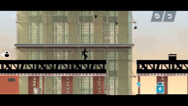 Прохождение мобильной игры Vector | Сюжетный режим | Стройплощадка | 2-11 уровень