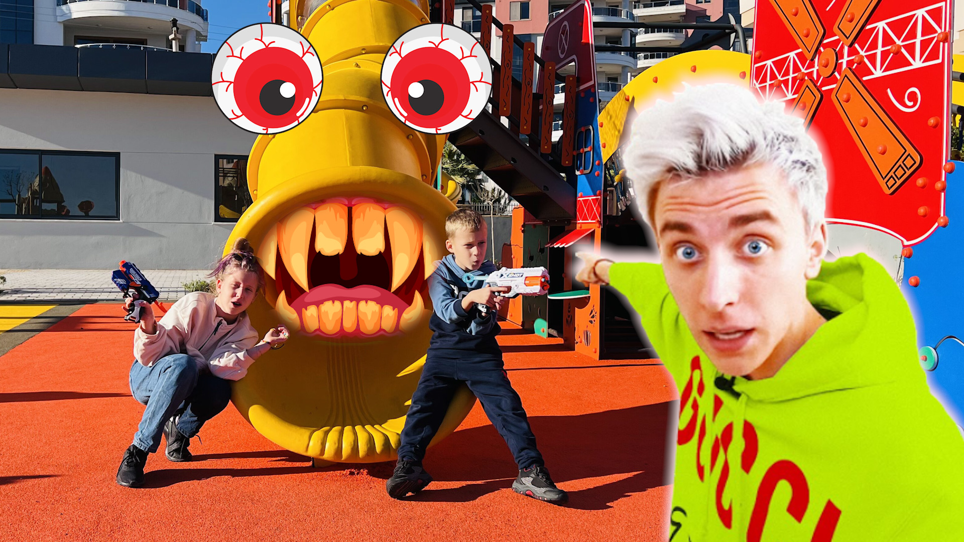 Горка Пожиратель Сожрала Влада А4! Экстремальные Прятки с Сиреноголовым продолжение!