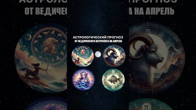 Астрологический прогноз на апрель.  Стрелец, Козерог, Водолеи, Рыб