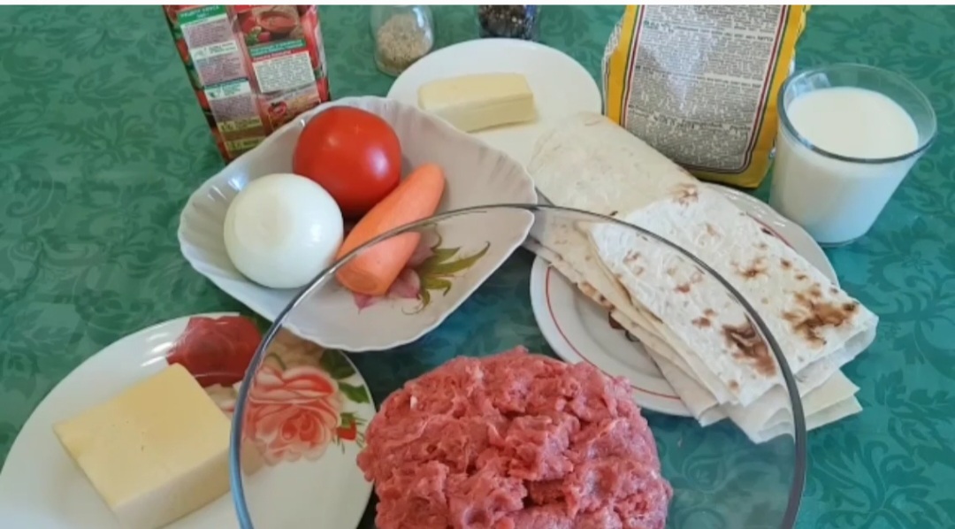 Шикарная лазанья в лаваше, быстро и вкусно!