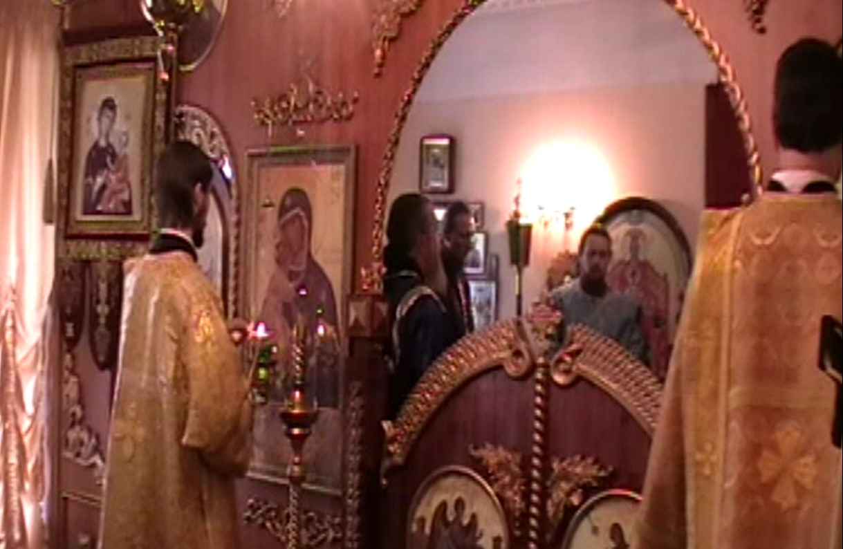 Служба с епископом Иннокентием. Всенощное бдение-2011.