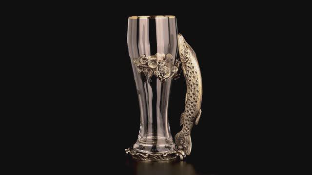 Бокал для пива Щука премиум