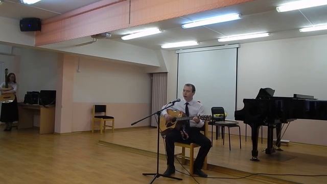 Сергей Спиридонов Белый конь кавер А. Малинин живое выступление