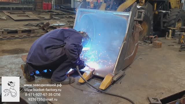 Сварка ковшей. ЗАВОД КОВШЕЙ