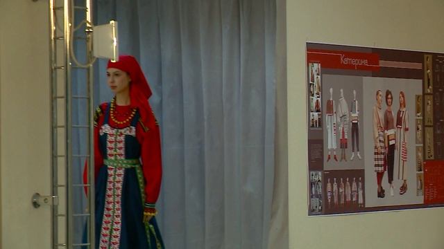 Репортаж 11 канала с показа работ студентов направления подготовки «Дизайн костюма»