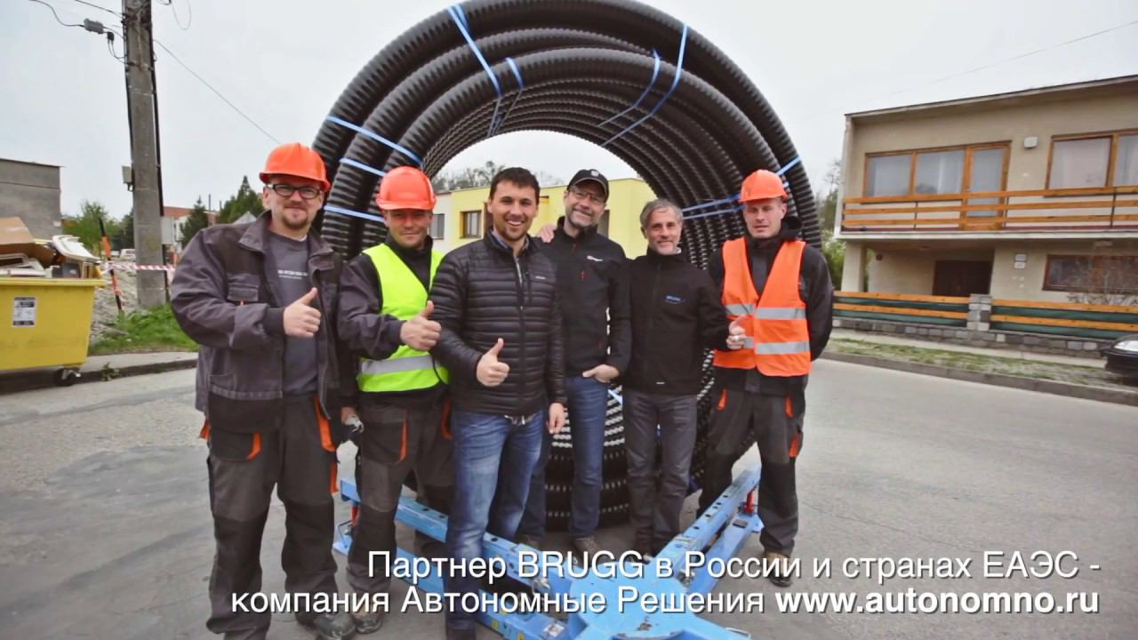 Монтаж предутепленной теплотрассы BRUGG Calpex DN100 2,6 км