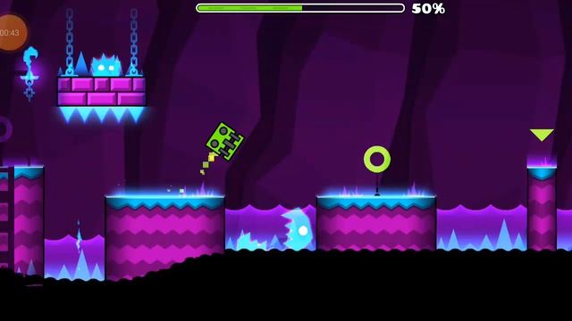 прохождение 2 уровня геометрия Даш Meltdown