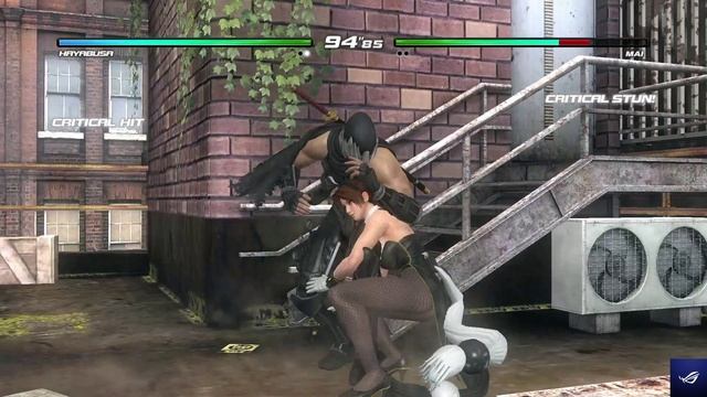 Dead or Alive 5 Last Round - HAYABUSA VS MAI