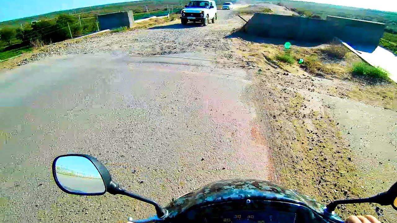 Мост поселка Кирпичный.Река Царев.Астраханская степь