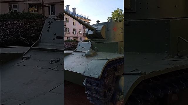 Танк музей Северо Западного фронта в Старой Руссе. История одного танка