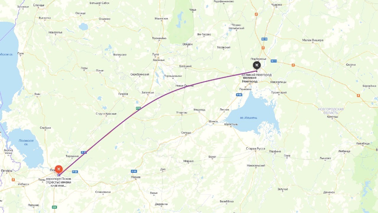 MSFS 2020 // Вся Россия 02/90. Псков (Кресты/ULOO) - Великий Новгород (Кречевицы/ULLK).