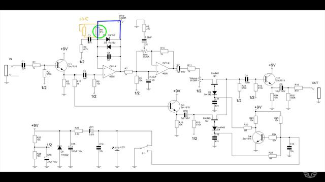 Модификация Maxon OD808 Clone