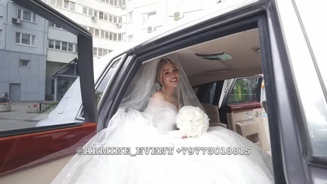 Прокат белого Роллс Ройса Фанто за 6500 руб/час от свадебного организатора Армины БРУМ +7977301881