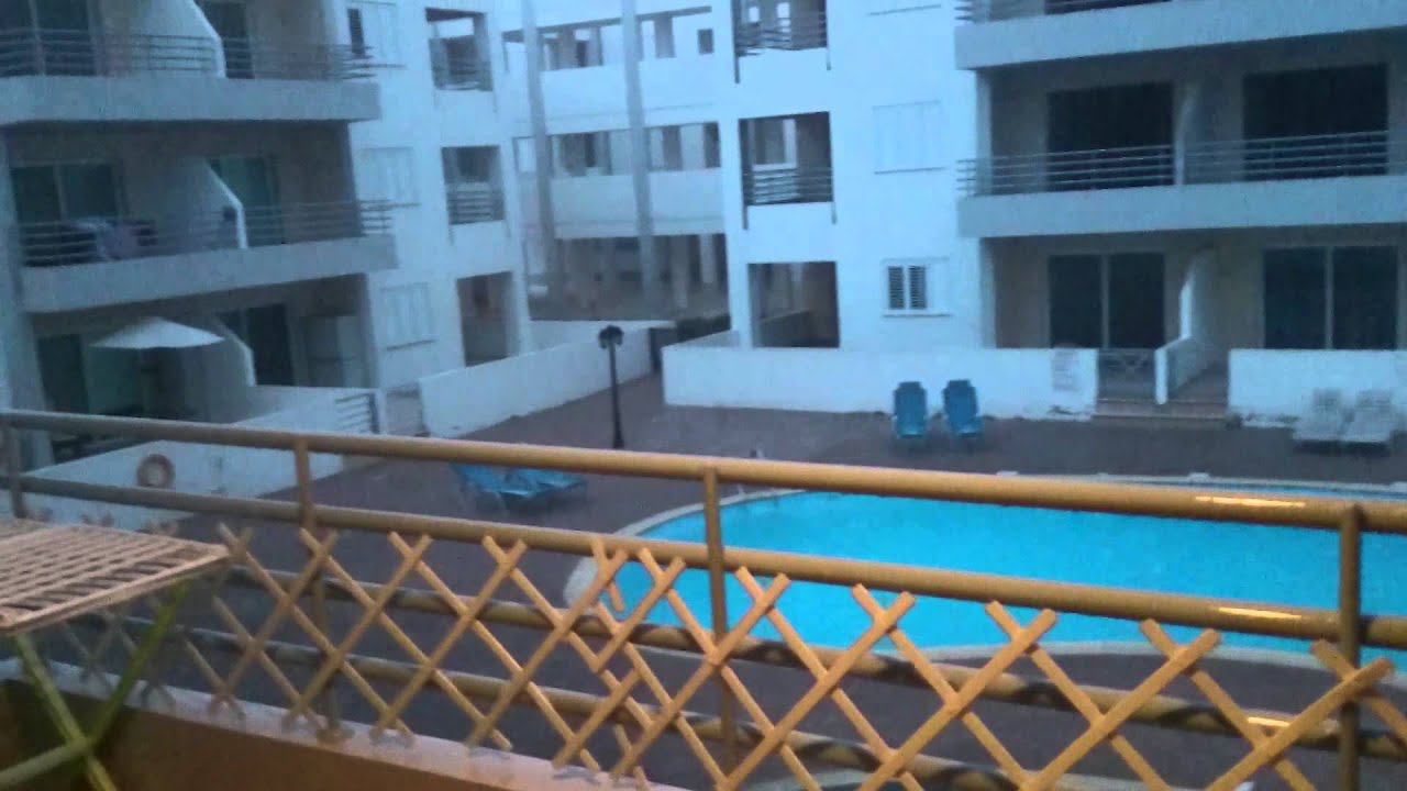 Paralimni under hailstone attack