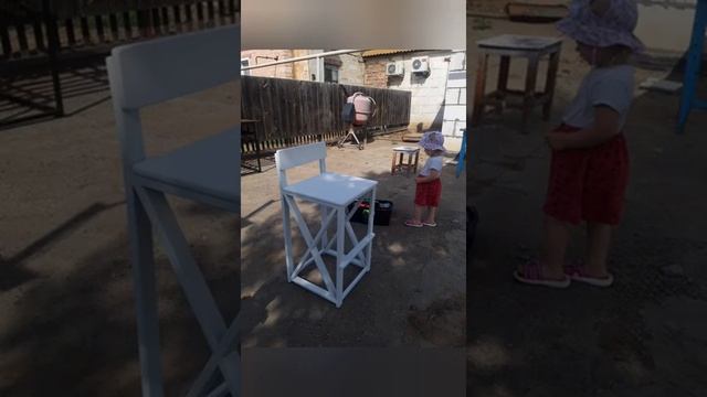 Делаем барный стул