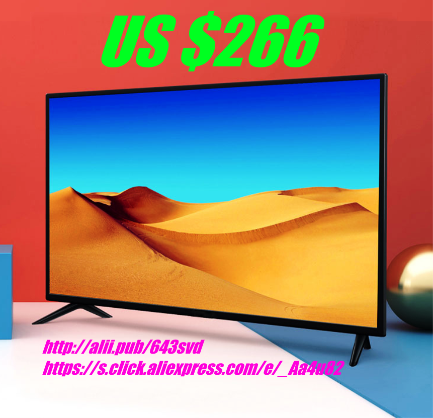 Телевизор YUKE HD TV, 4K UHD, 42 дюйма, изогнутый Tv. ?