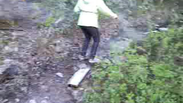 Водопад.Старая линза.