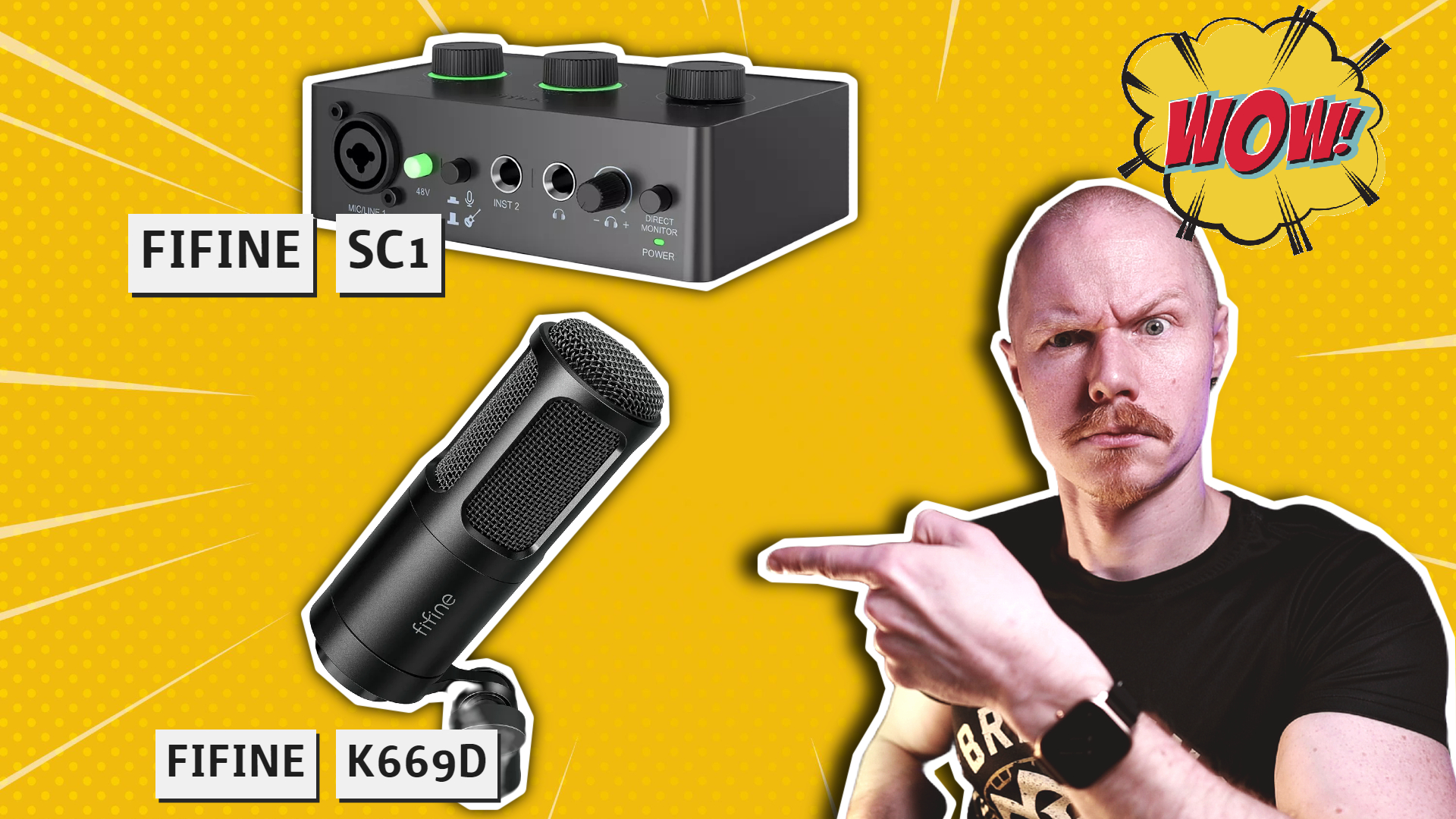 FIFINE K669D+SC1 | ДОРОГОЙ ЗВУК НЕДОРОГО | СРАВНИВАЕМ С SHURE SM58 И AUDIENT ID14