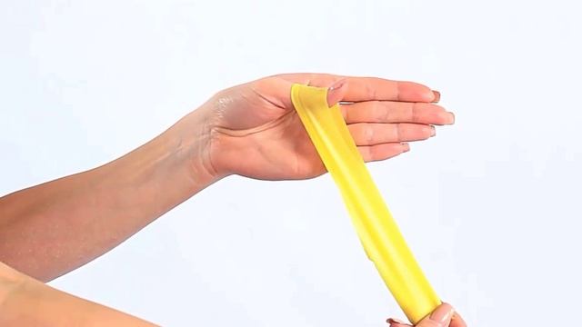 43. Разгибание большого пальца со спортивной лентой.