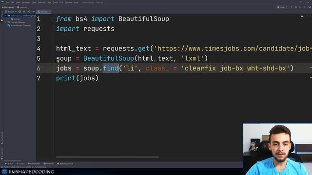 Web Scraping with Python - Beautiful Soup Crash Course