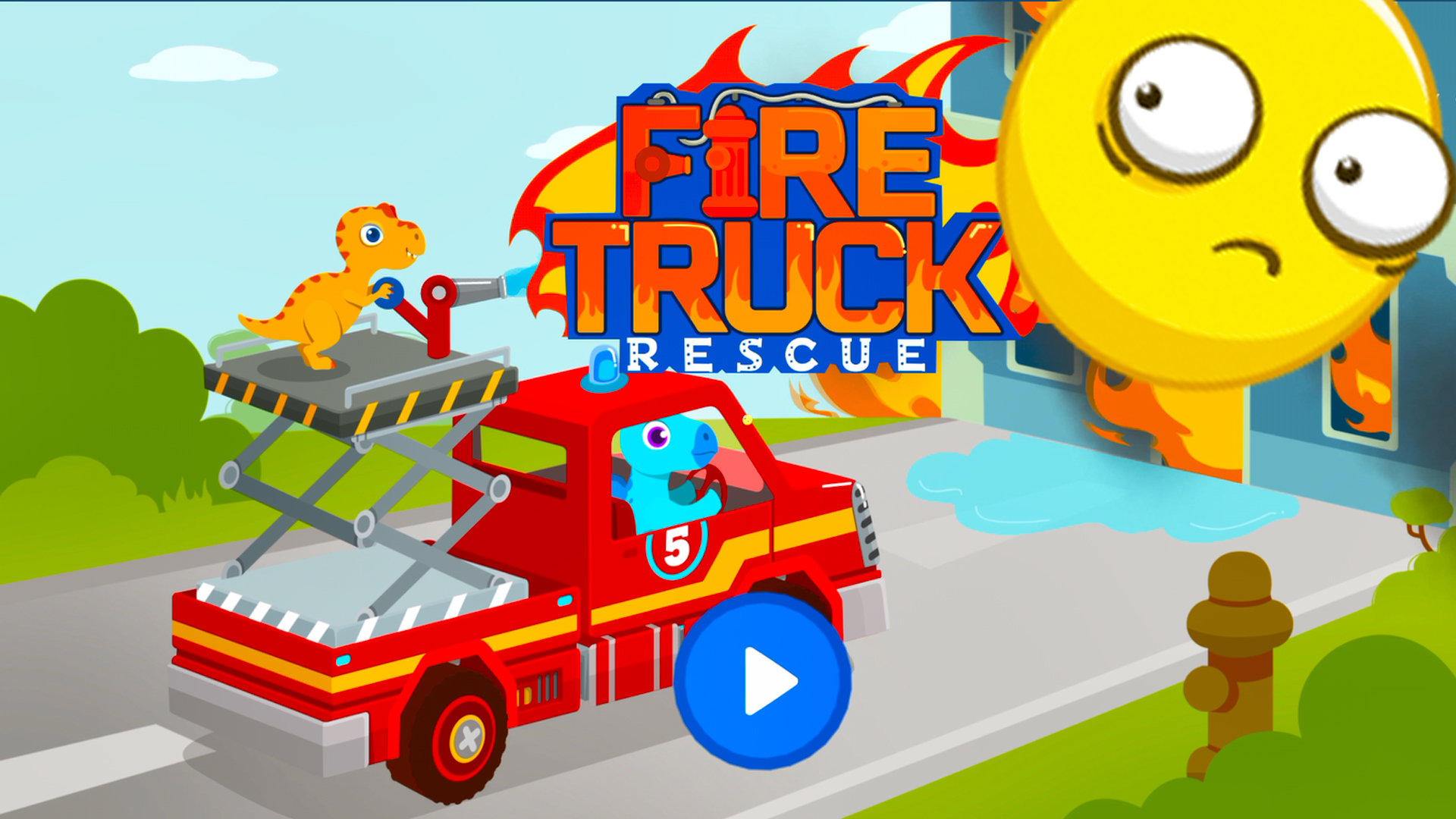 ПОЖАРНАЯ МАШИНА. СПАСЕНИЕ | Быстрее отправляемся на помощь! | СМАЙЛИКИ