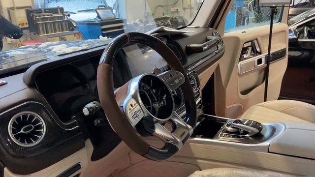 Mercedes-Benz G-Класс AMG Brabus - восстановили подогрев руля [ПОДОГРЕВ РУЛЯ 2022]
