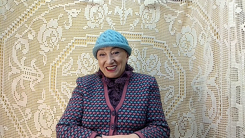 Шапочка "Ярославна". Мастер-класс по вязанию крючком от О. С. Литвиной.