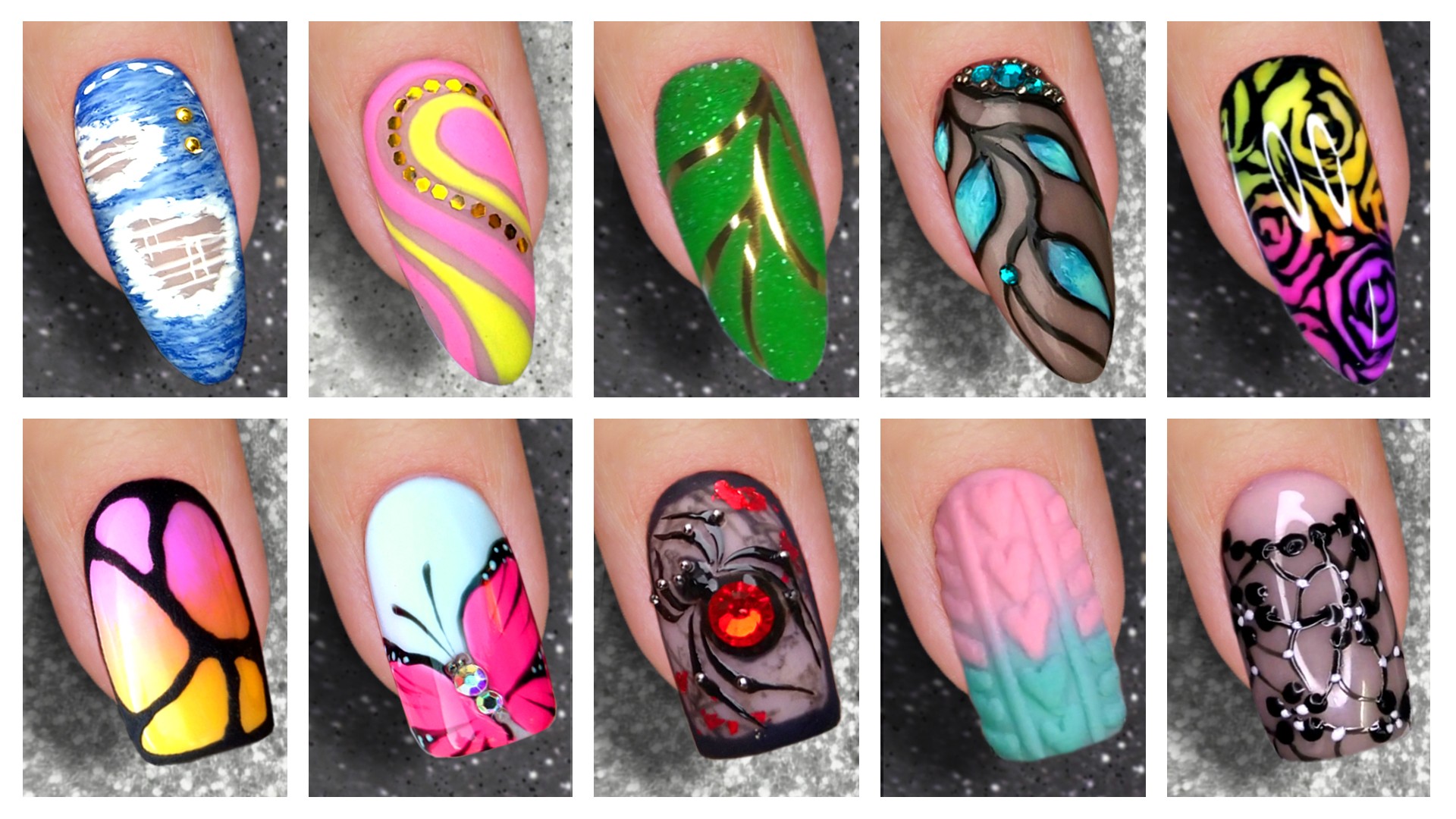 Сборник Дизайн ногтей ? Идеи Красивого Маникюра ? Нейл-арт 2022