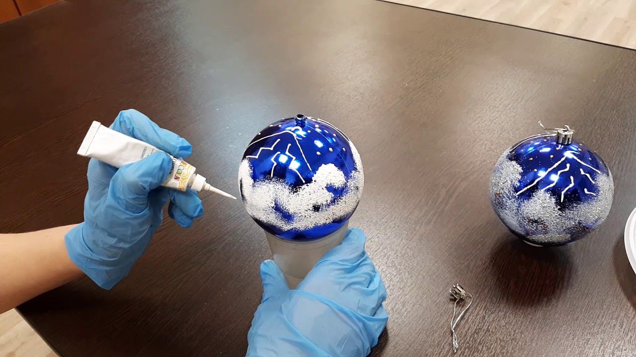 Мастер-класс «Новогодний шар»