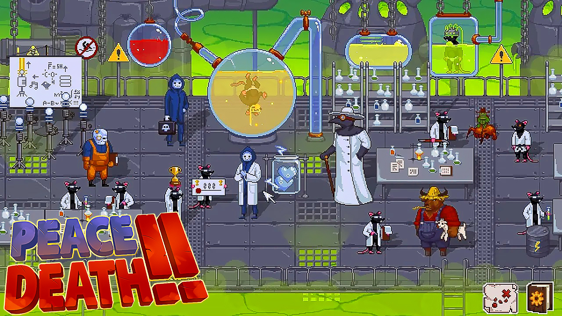 Презентация синего сердца, и победа на конференции Чумы. Peace, Death! 2 # 6 серия