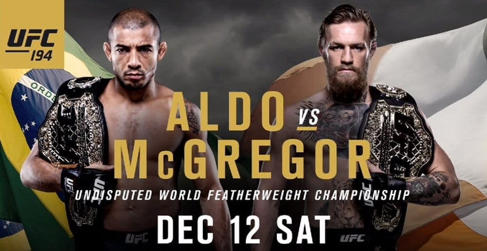 Конор МакГрегор vs Жозе Алдо UFC 194