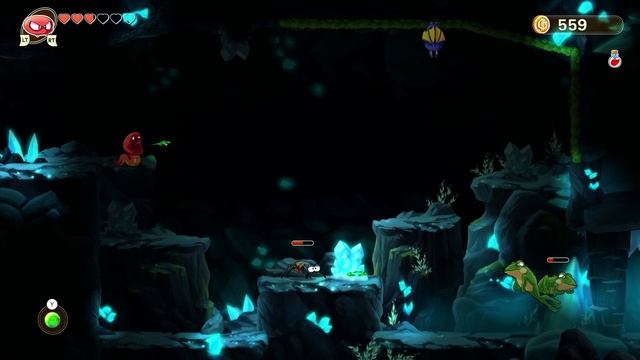 Мальчик-монстр и Проклятое Королевство. Часть 5. Кристальные пещеры.