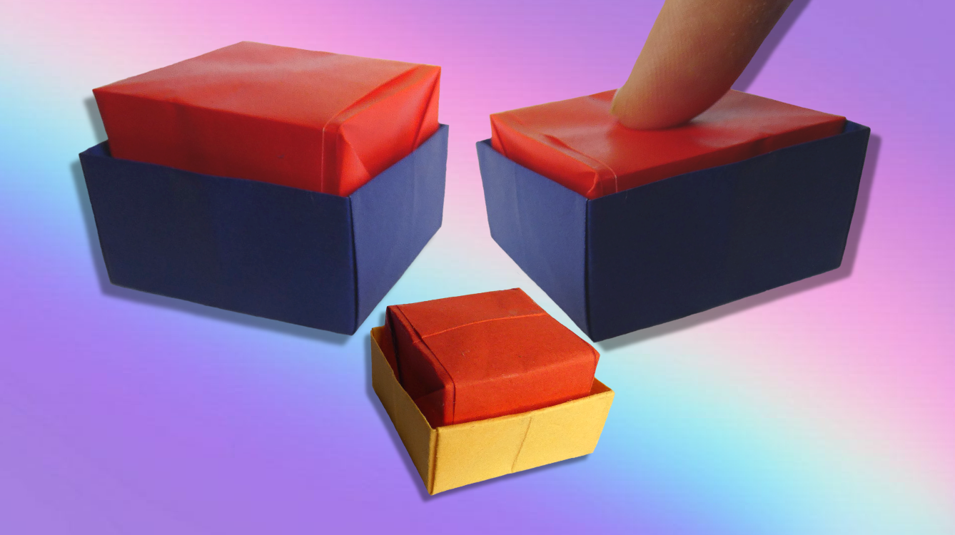 ОРИГАМИ легко: Антистресс. Красная кнопка. Включение сигнала тревоги или SOS