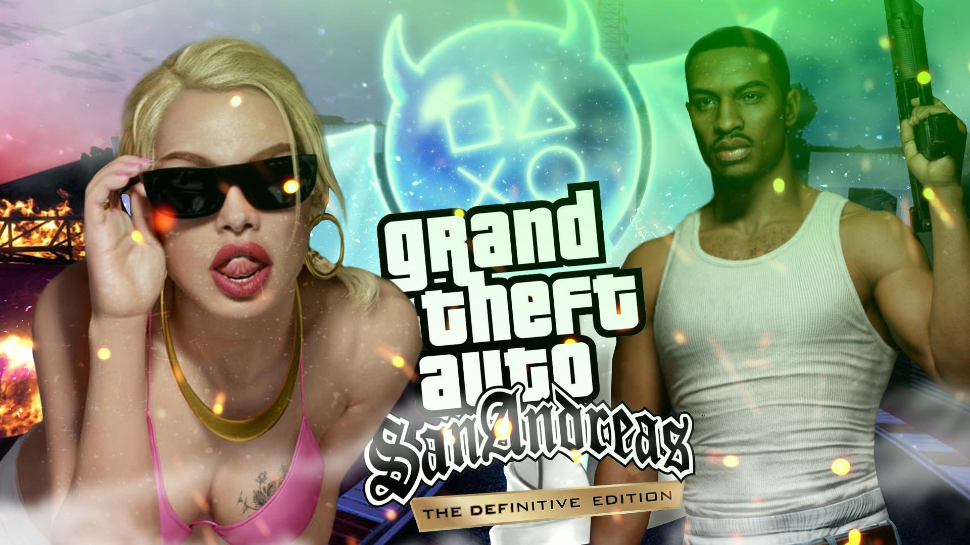 Платина в GTA: San Andreas 100% ДОСТИЖЕНИЙ!