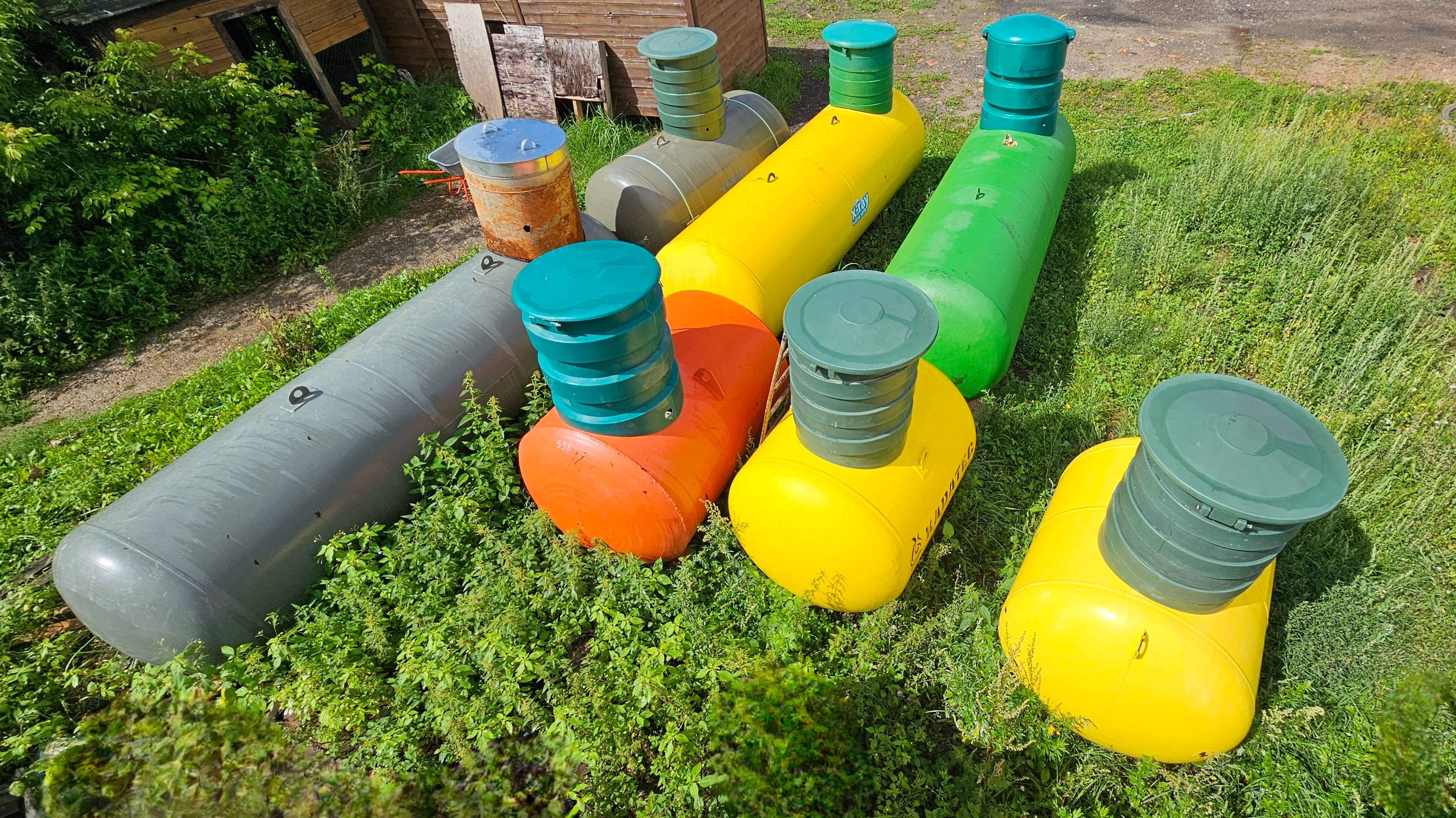 Газгольдеры бывшие в употреблении – в наличии