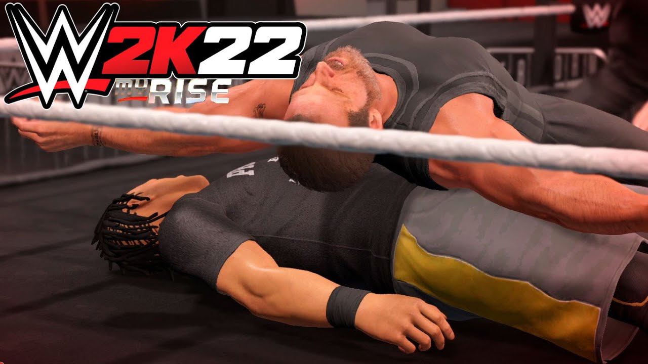 WWE 2K22 MyRise - Первый день тренировок, John Sima vs Shawn Michaels #1