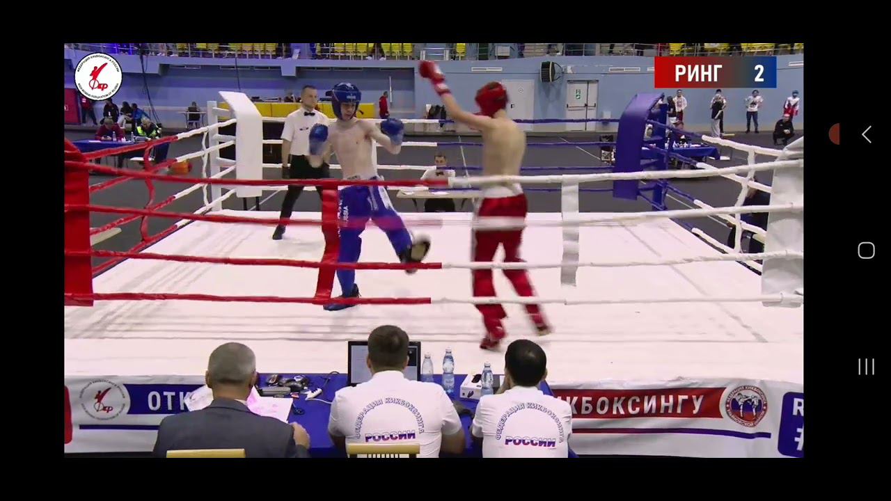 Открытый Кубок России 2024 по кикбоксингу Фулл-Контакт 60 кг Дымов Егор vs Ямков Владимир