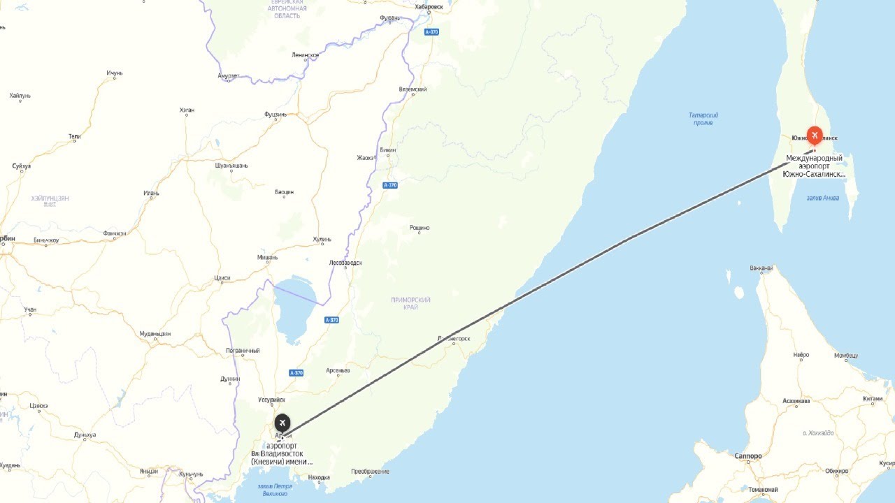 MSFS 2020 // Вся Россия 19/90. Ю.-Сахалинск (Хомутово/UHSS) - Владивосток (Кневичи/UHWW).