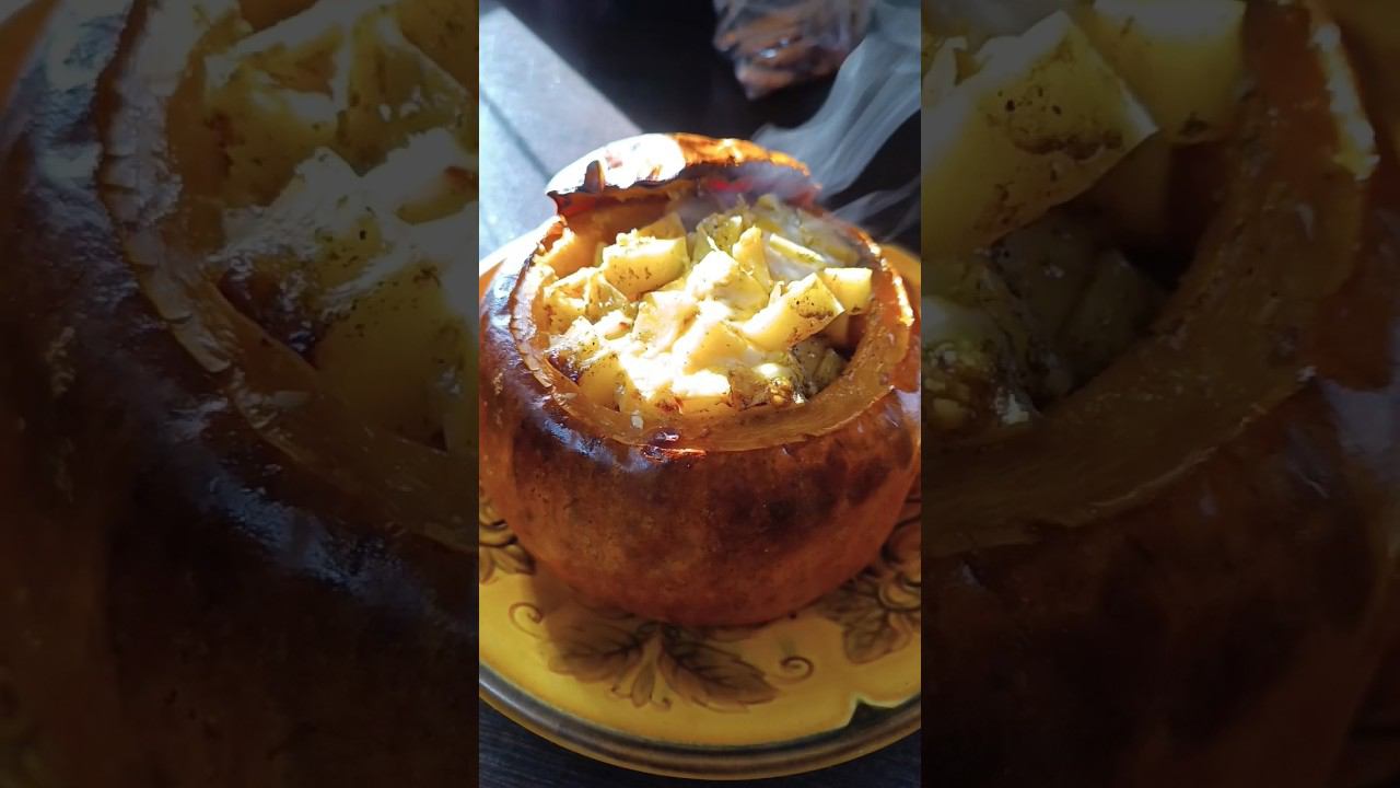 Жаркое в тыкве. Для тех, кто не любит тыкву, но любит мясо! Идеальный компромисс и сочетание вкусов!