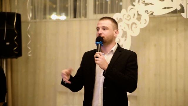 Фрагмент со свадьбы Романа и Александры. Ведущий на свадьбу Александр Селин
